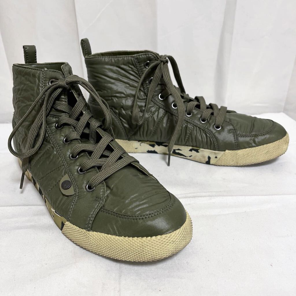 Yahoo!オークション - 和277 GEOX PATRICK COX ハイカットスニーカー ...