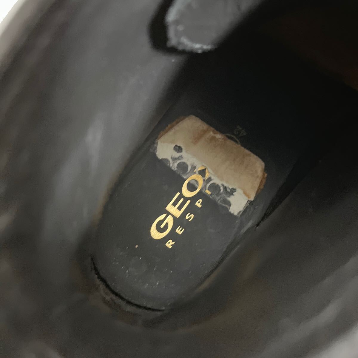 Yahoo!オークション - 和277 GEOX レザーブーツ ショートブーツ ウィン...