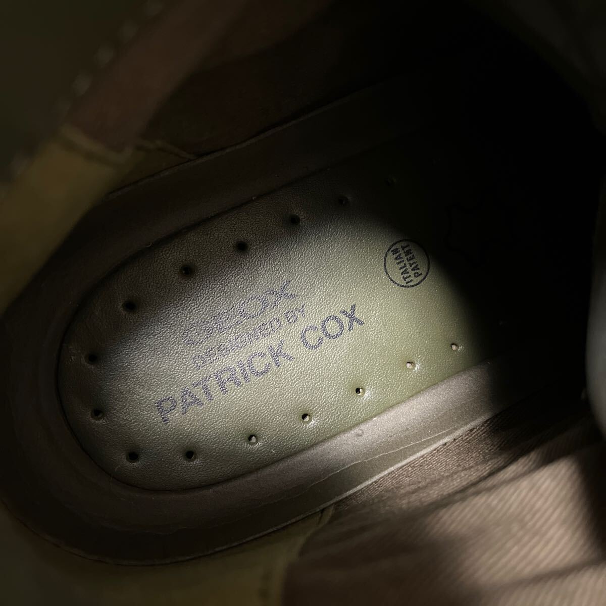 Yahoo!オークション - 和277 GEOX PATRICK COX ハイカットスニーカー ...