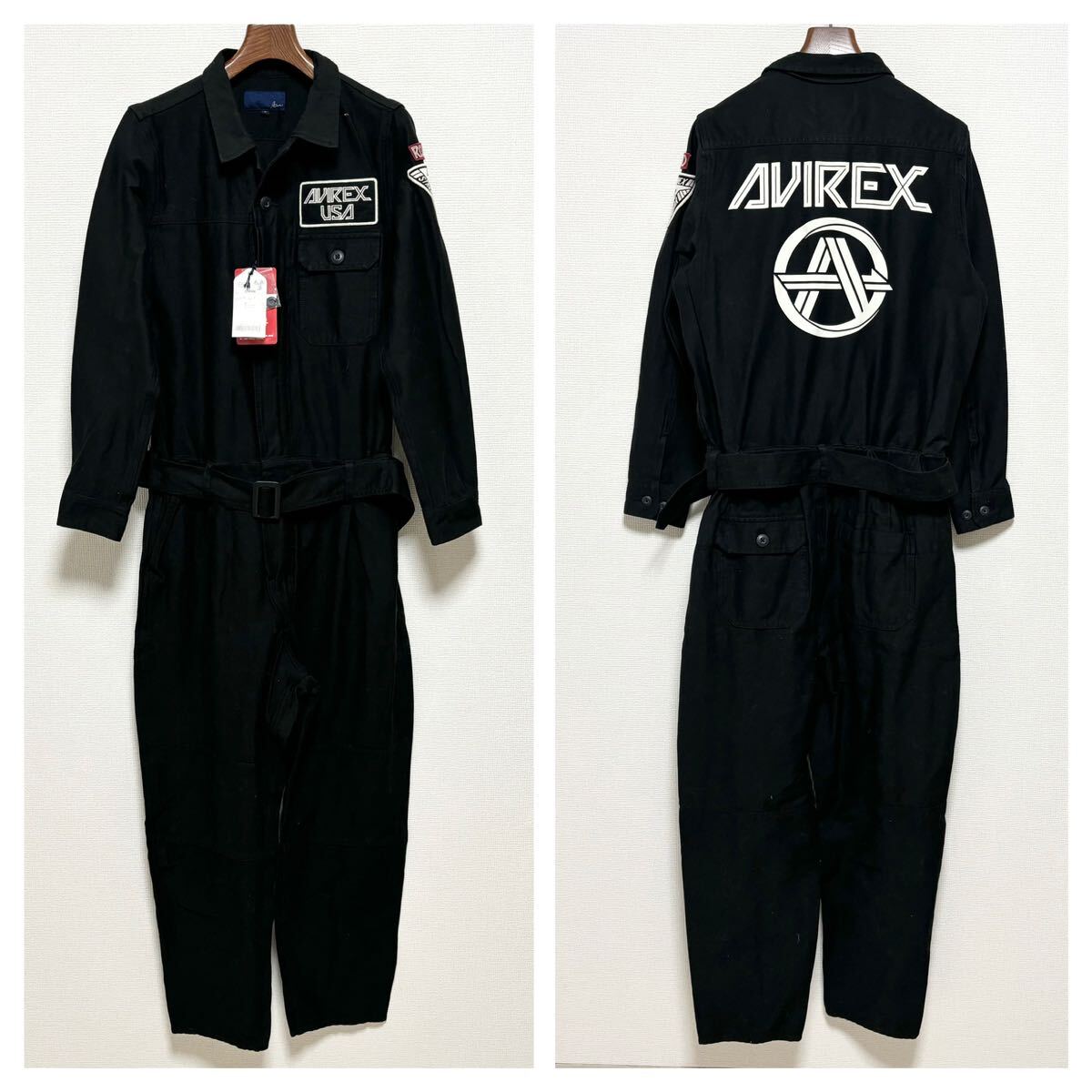 未使用品 AVIREX ツナギ Lサイズ つなぎ オールインワン 未使用品 AVIREX ツナギ Lサイズ つなぎ オールインワン