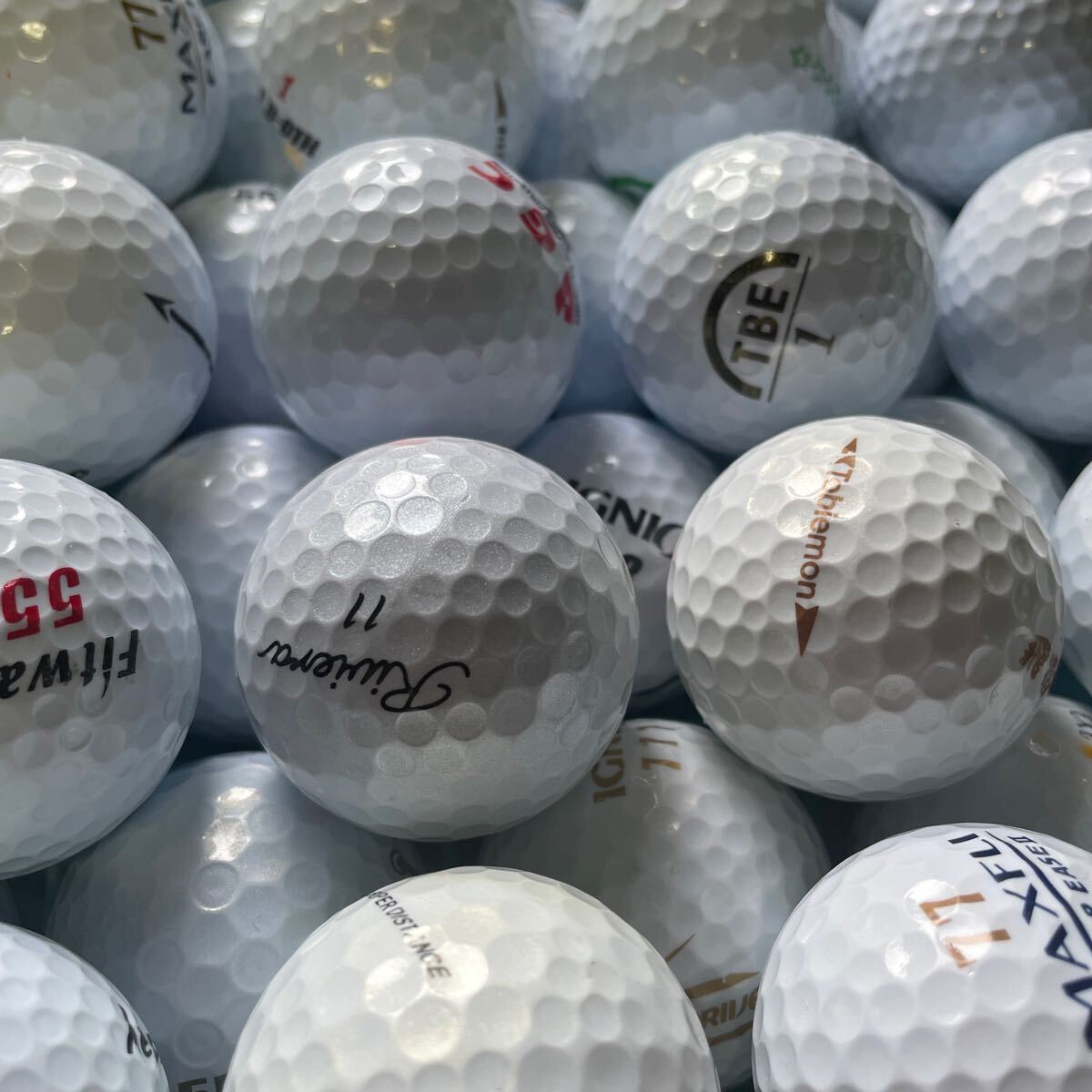 Yahoo!オークション - Y606 メーカー混合 A ホワイト 50球