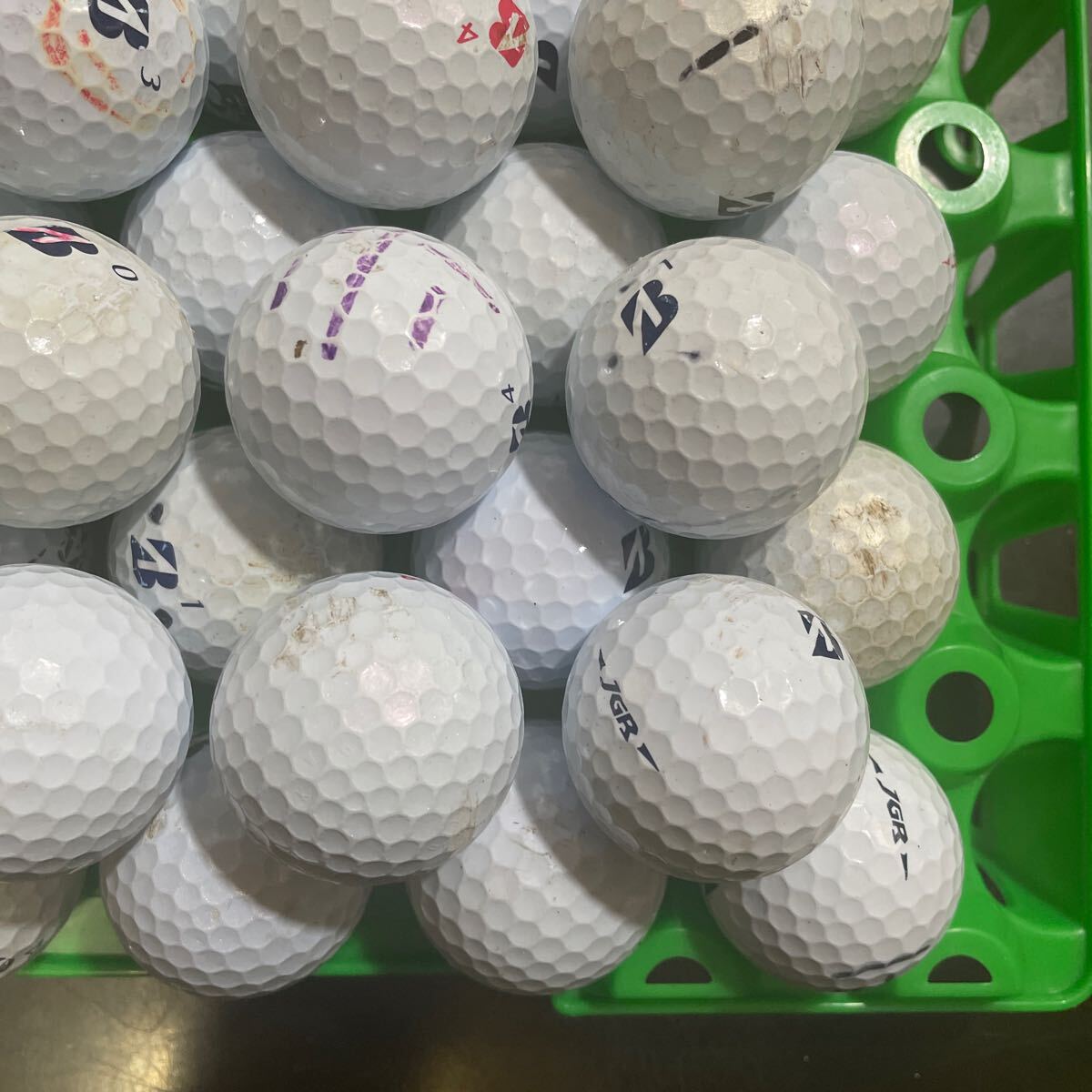 Yahoo!オークション - Y649 BRIDGESTONE JGR B 50球