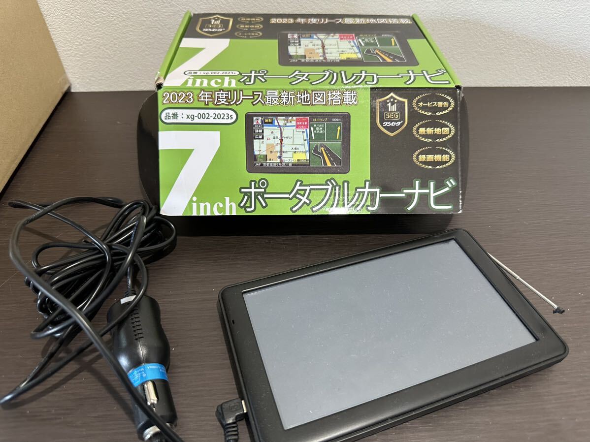 Yahoo!オークション - 7インチ ワンセグ ポータブルカーナビ XG-002-20...