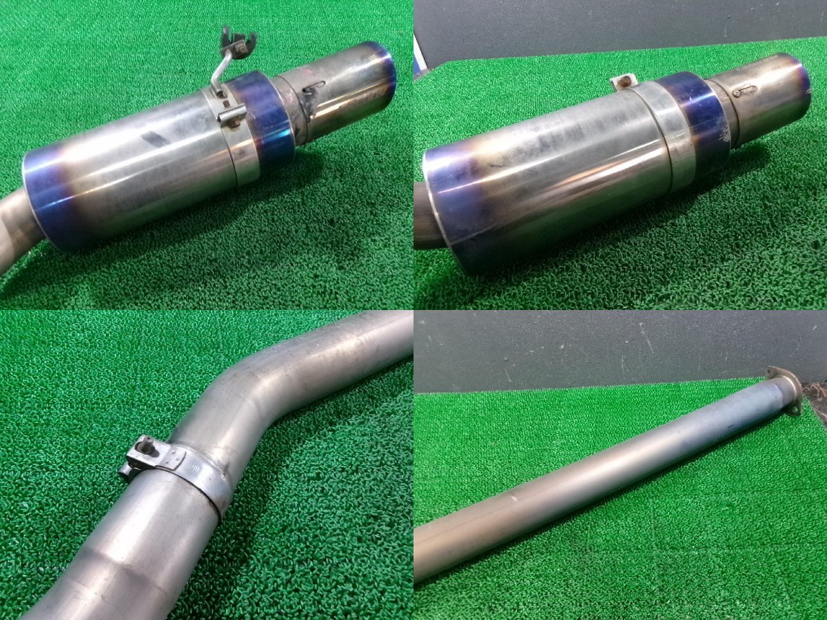 Yahoo!オークション - CT9A ランサーエボ9 グレッディ チタンマフラー