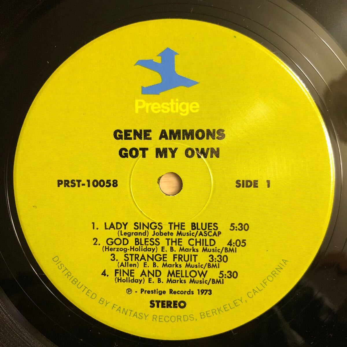 Yahoo!オークション - LP 両面VAN GELDER刻印 GENE AMMONS/GOT MY OWN[...