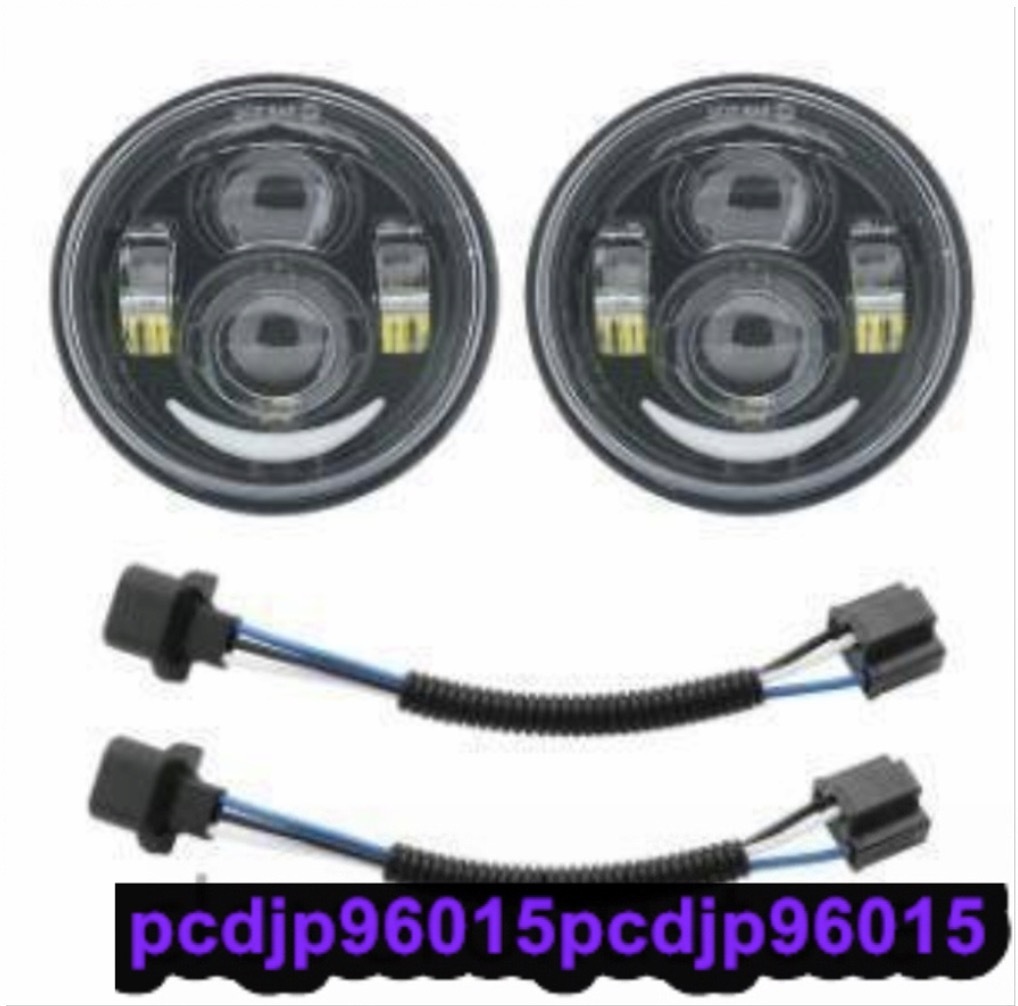 Yahoo!オークション - ツイン デュアル ヘッドライト ハーレー FXDF FX...