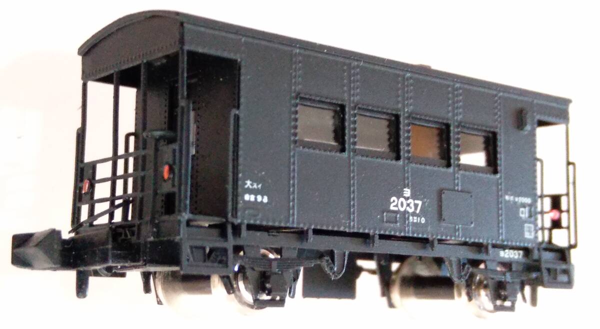 Yahoo!オークション - 国鉄 ヨ2000形貨車 車掌車/緩急車 二軸貨車 Nゲ...