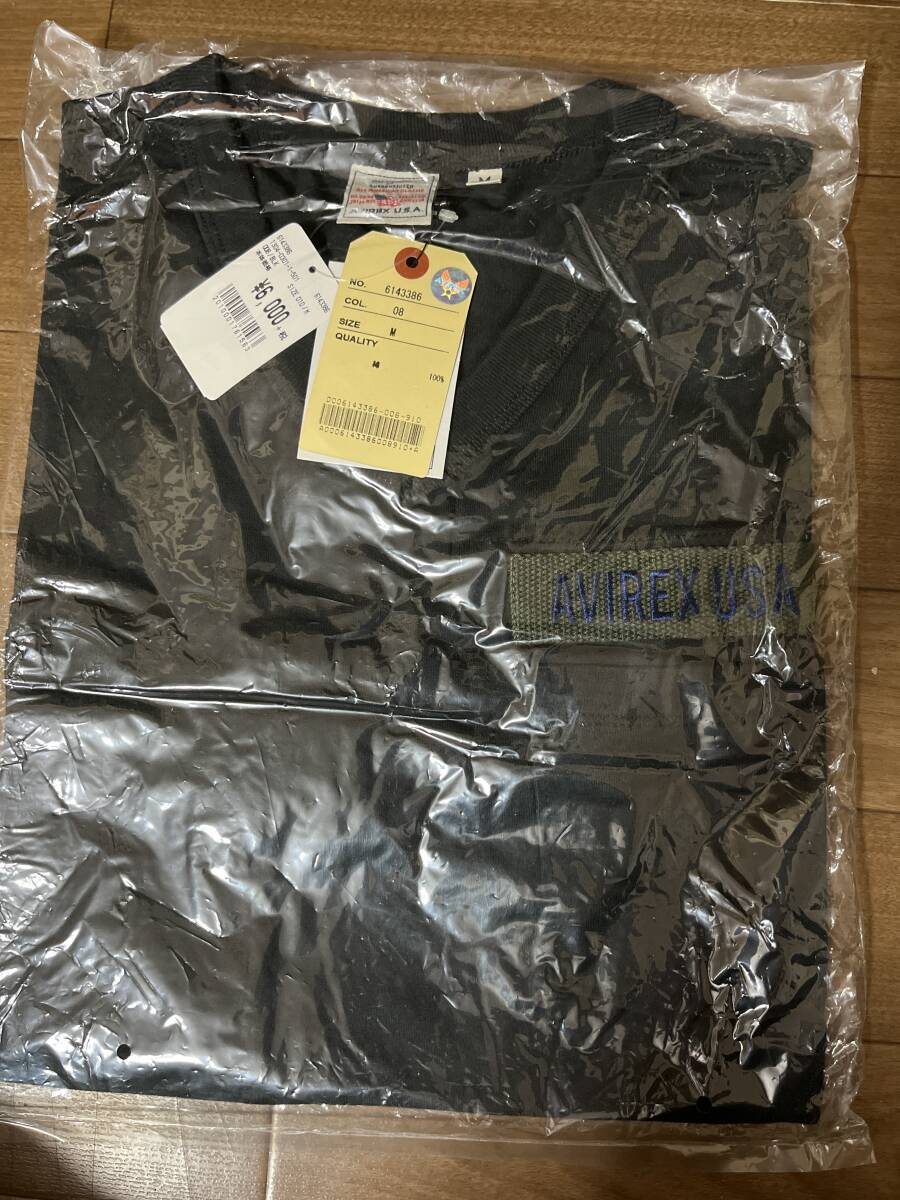 Yahoo!オークション - AVIREX VネックTシャツ