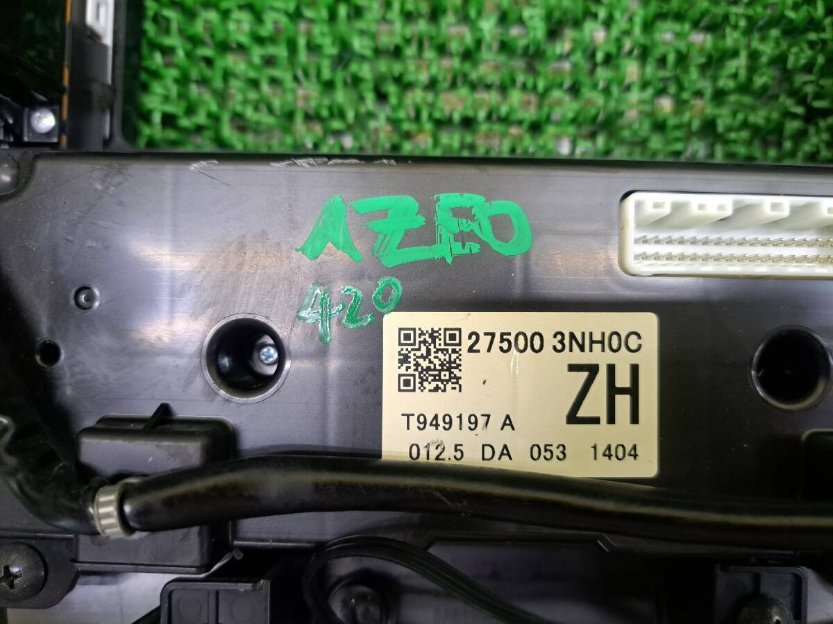 Yahoo!オークション - 日産 リーフ AZE0 ZE0 純正 オーディオパネル セ...