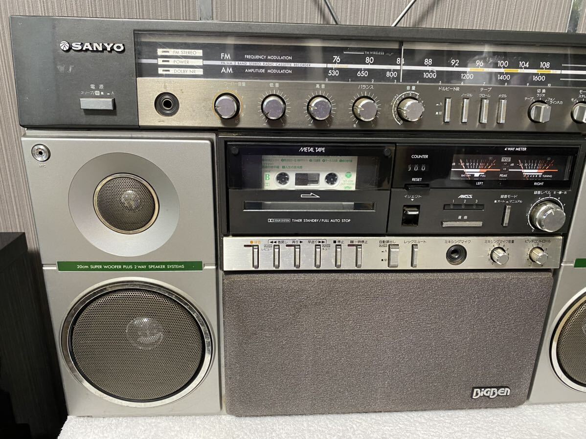 Yahoo!オークション - SANYO BIGBEN MR-X20 ラジカセ 大型 ジャンク