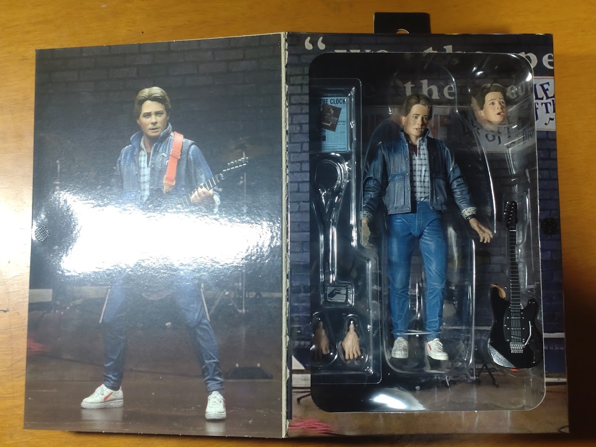 NECA バック トゥ ザ フューチャー/ マーティ マクフライ アルティメット 7インチ アクションフィギュア オーディション ver(SF、ファンタジー、ホラー)｜売買されたオークション ...