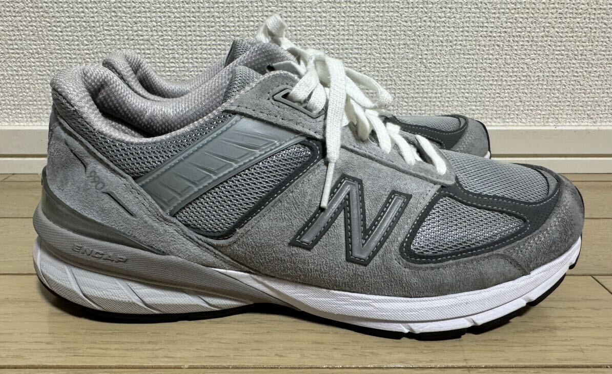 Yahoo!オークション - ニューバランス 990V5 27 グレー
