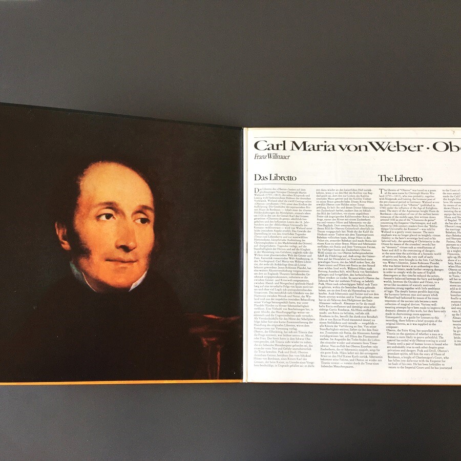 Yahoo!オークション - [i26]/ 独盤 2LP /『ウェーバー オベロン ドミン...