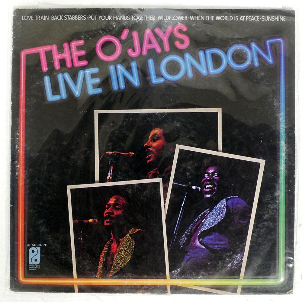 Yahoo!オークション - 見本盤 O’JAYS/LIVE IN LONDON/PHILADELPHIA IN...