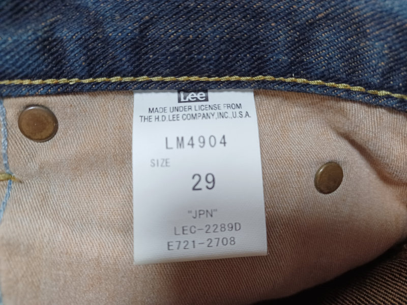 Yahoo!オークション - Lee LM4904 w29(73cm) 未使用に近い 送230円可能...