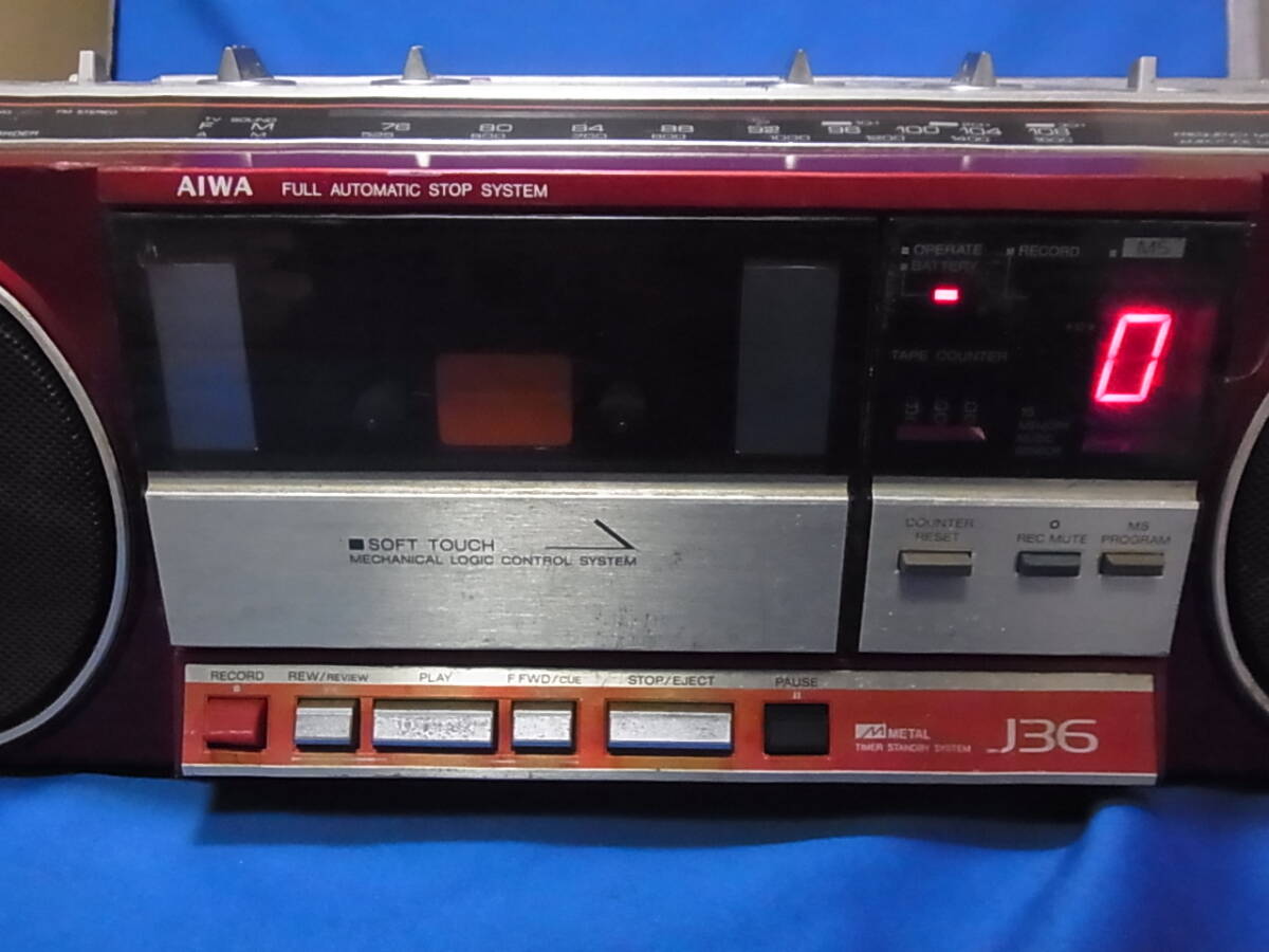 Yahoo!オークション - AIWA ラジカセ CS-J36 ジャンク品