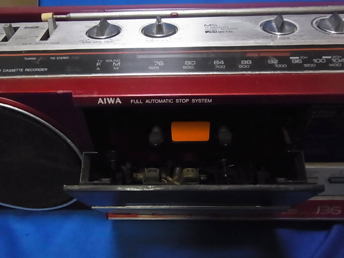 Yahoo!オークション - AIWA ラジカセ CS-J36 ジャンク品