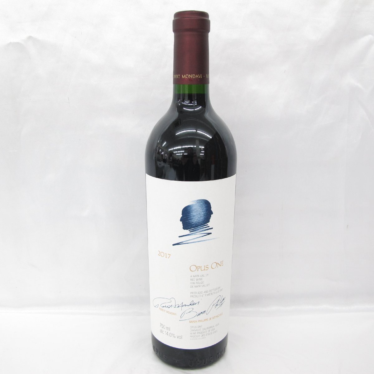 Yahoo!オークション - 1円～【未開栓】OPUS ONE オーパスワン 2017 赤 ...