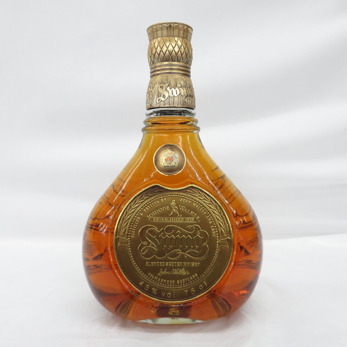 1円 未開栓 Johnnie Walker ジョニーウォーカー スウィング ウイスキー 750ml 43% 11559217 0426(スコッチ)｜売買されたオークション情報、yahooの商品 ...