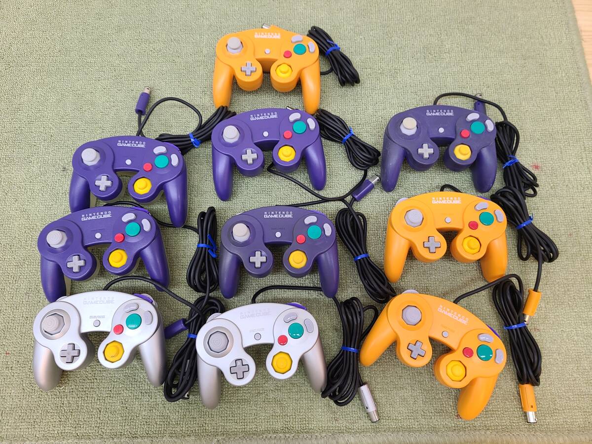 Yahoo!オークション - 065-Y93) 中古品 ゲームキューブ コントローラー...