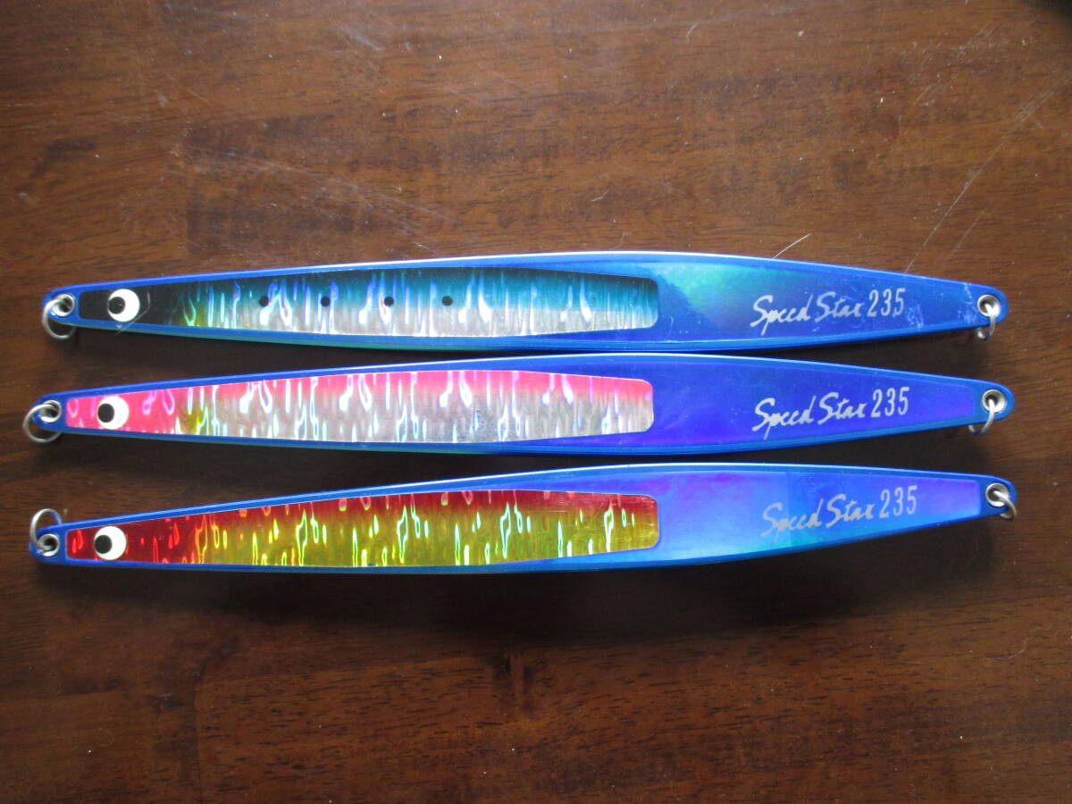 Yahoo!オークション - アルミロングジグ ダンシングマジック 235g 3個...