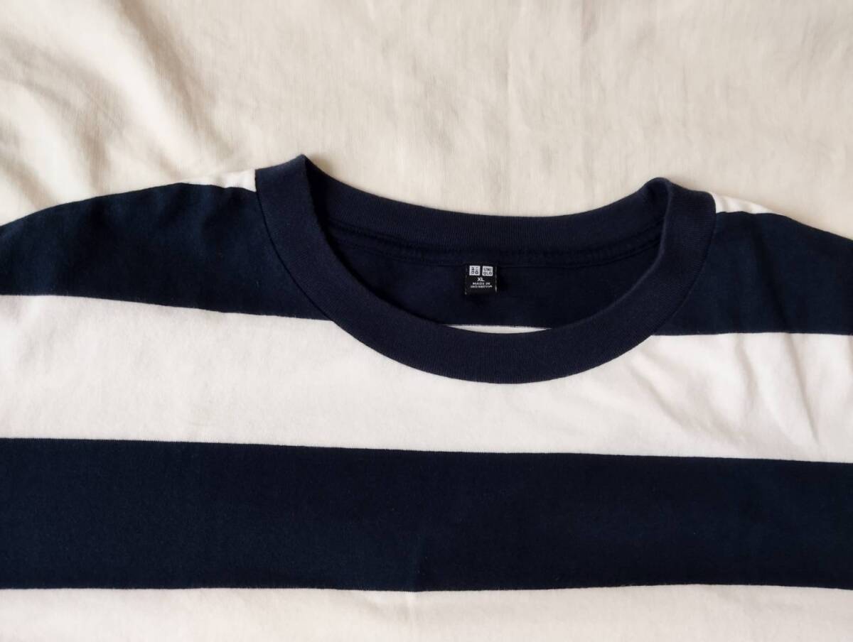 Yahoo!オークション - ボーダー TシャツXL GU