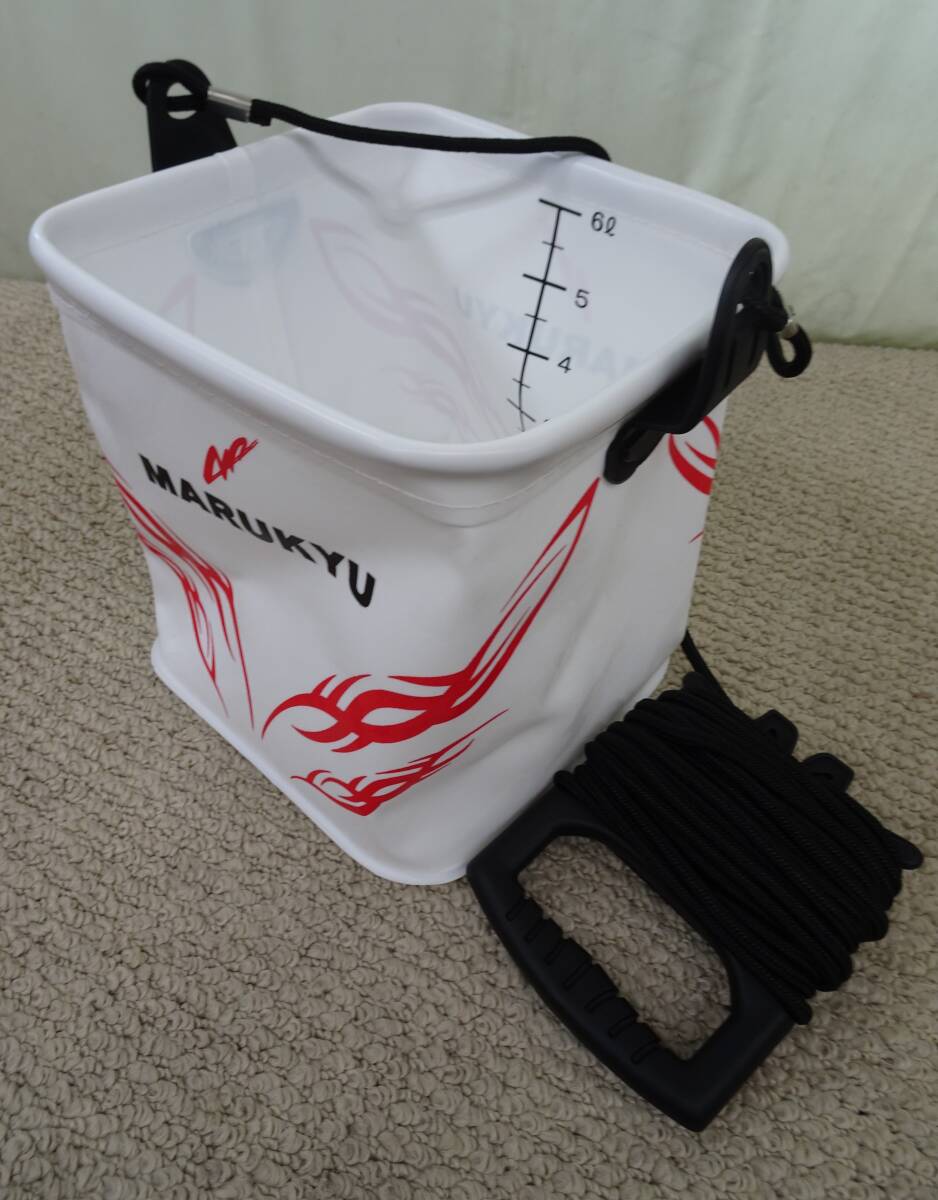 Yahoo!オークション - （K-2611） 新品 マルキュー パワー水汲みバケツ...