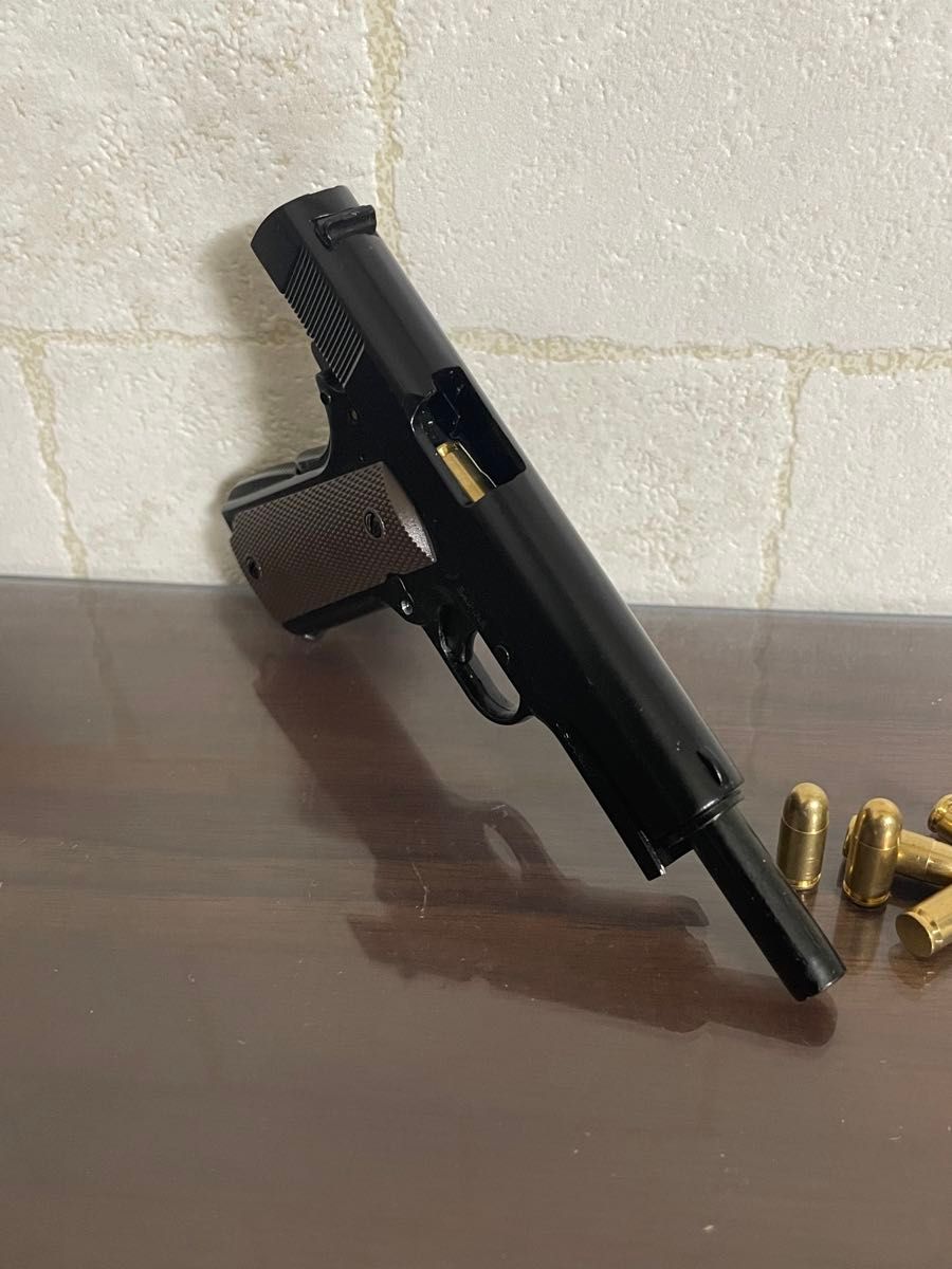 m1911ガバメント1/2スケール 金属製ミニチュア モデルガン 排莢 m1911ガバメント1/2スケール 金属製ミニチュア モデルガン 排莢