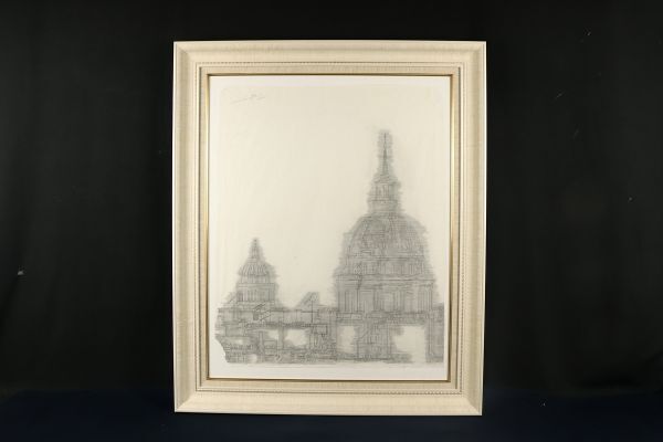 Yahoo!オークション - 5429 【真作】肉筆画 ヒロ・ヤマガタ ドローイン...