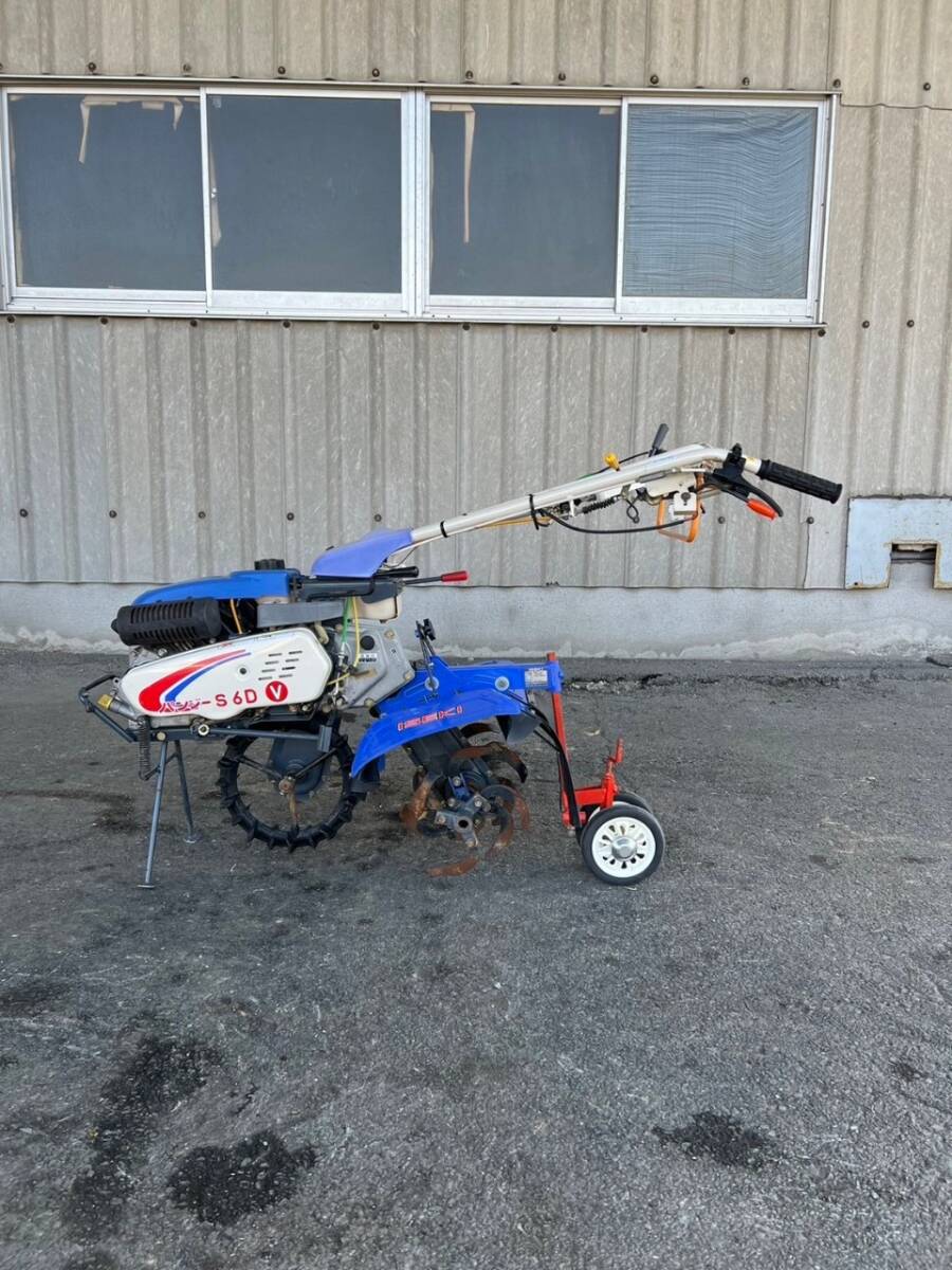 Yahoo!オークション - 福岡 イセキ 一輪 管理機 KMS6D パンジー 正転 ...