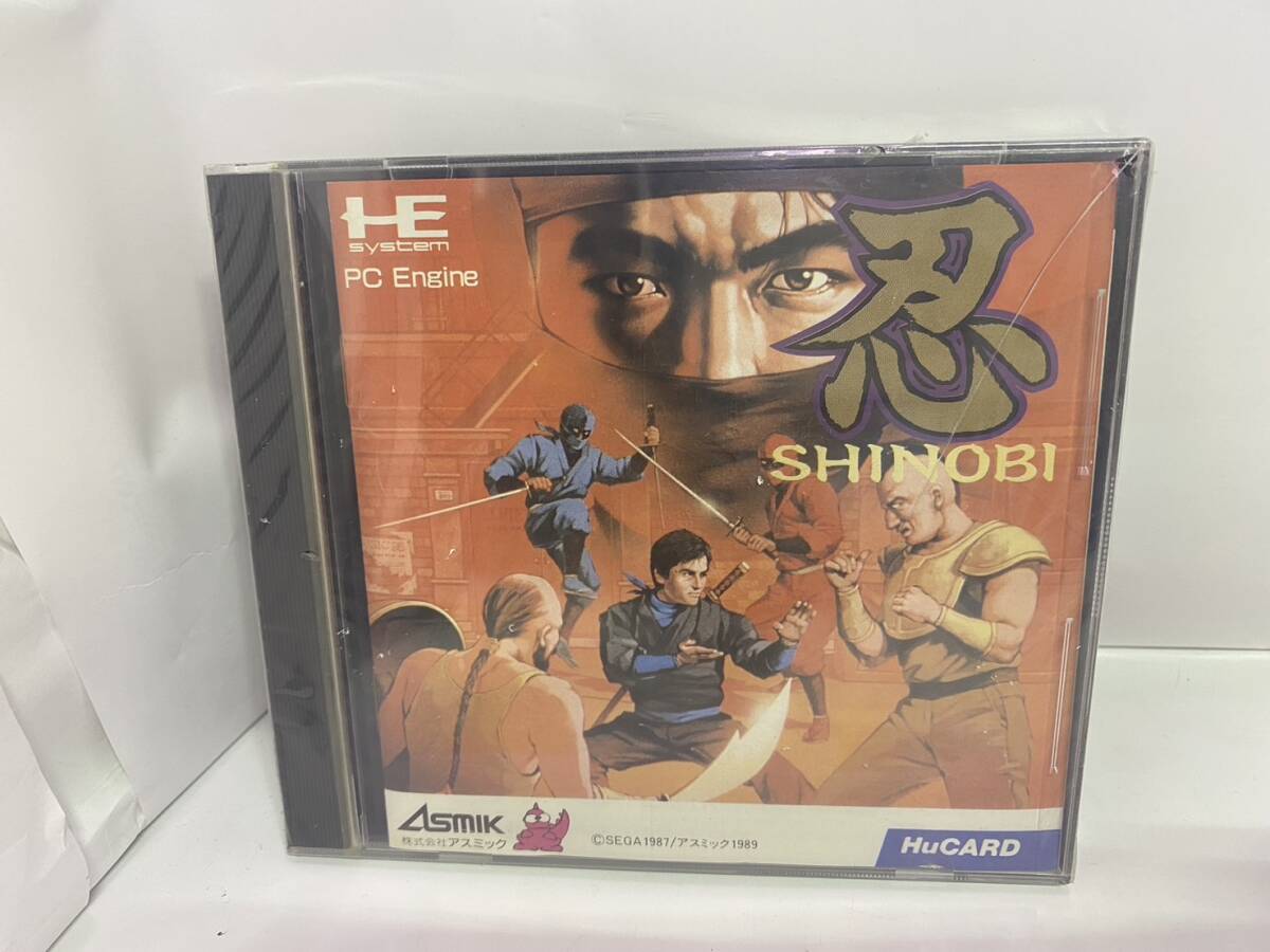 Yahoo オークション 新品未開封 Pcエンジン Huカード 忍 Shinobi