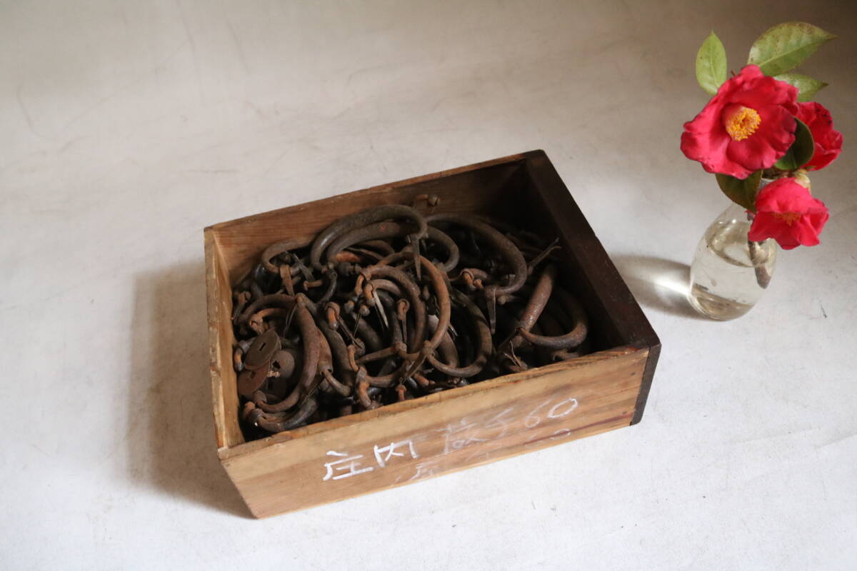 Yahoo!オークション - b97.アンティーク リペア用 古い時代箪笥の金具...