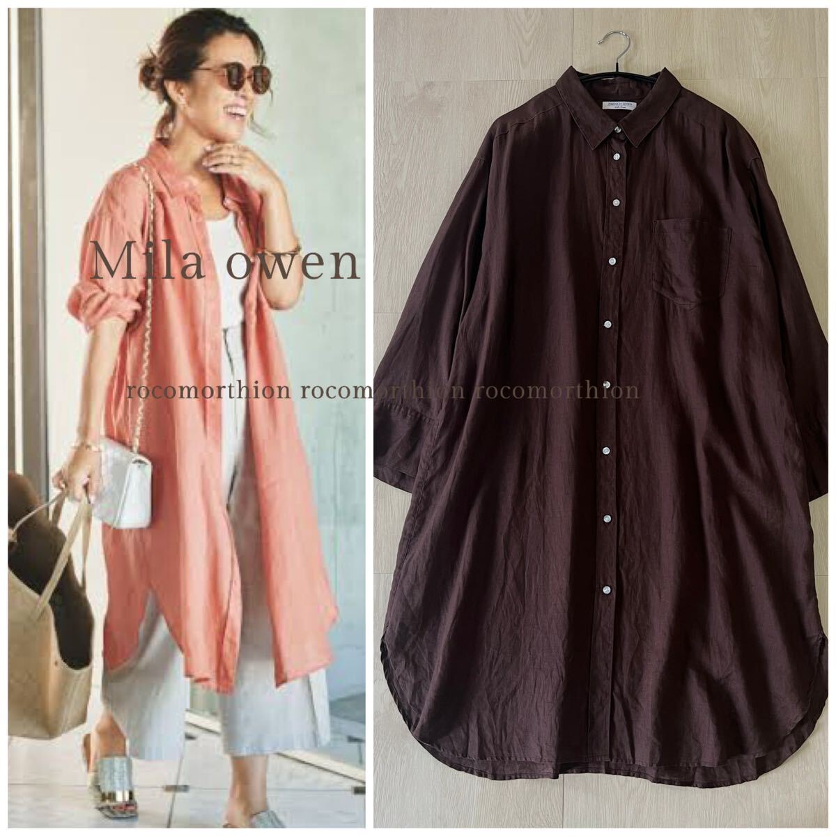 Yahoo!オークション - ミラオーウェン Mila owen 大草直子さん着用 フ...