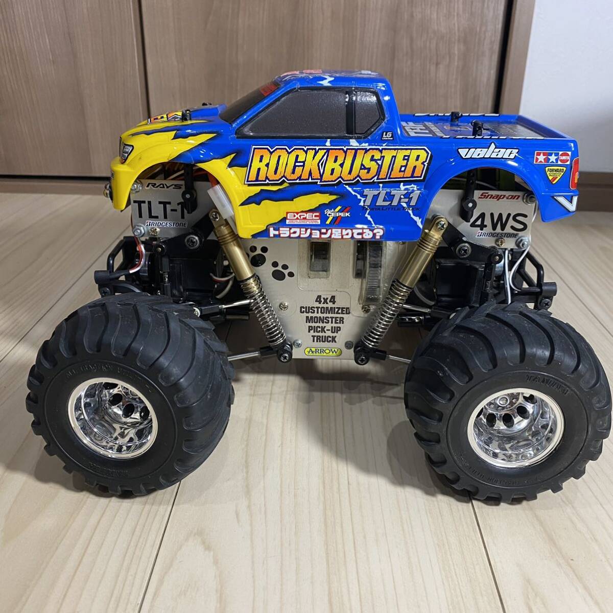 Yahoo!オークション - タミヤ ラジコン Little Gear RC TLT-1 ロックバ...