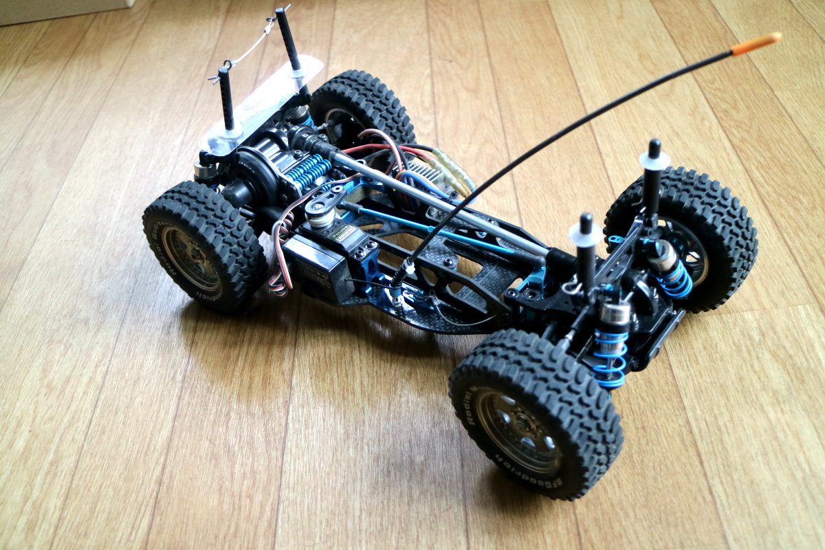 Yahoo!オークション - TAMIYA（タミヤ）DF-03ra/タイヤ・ホイール他/中...