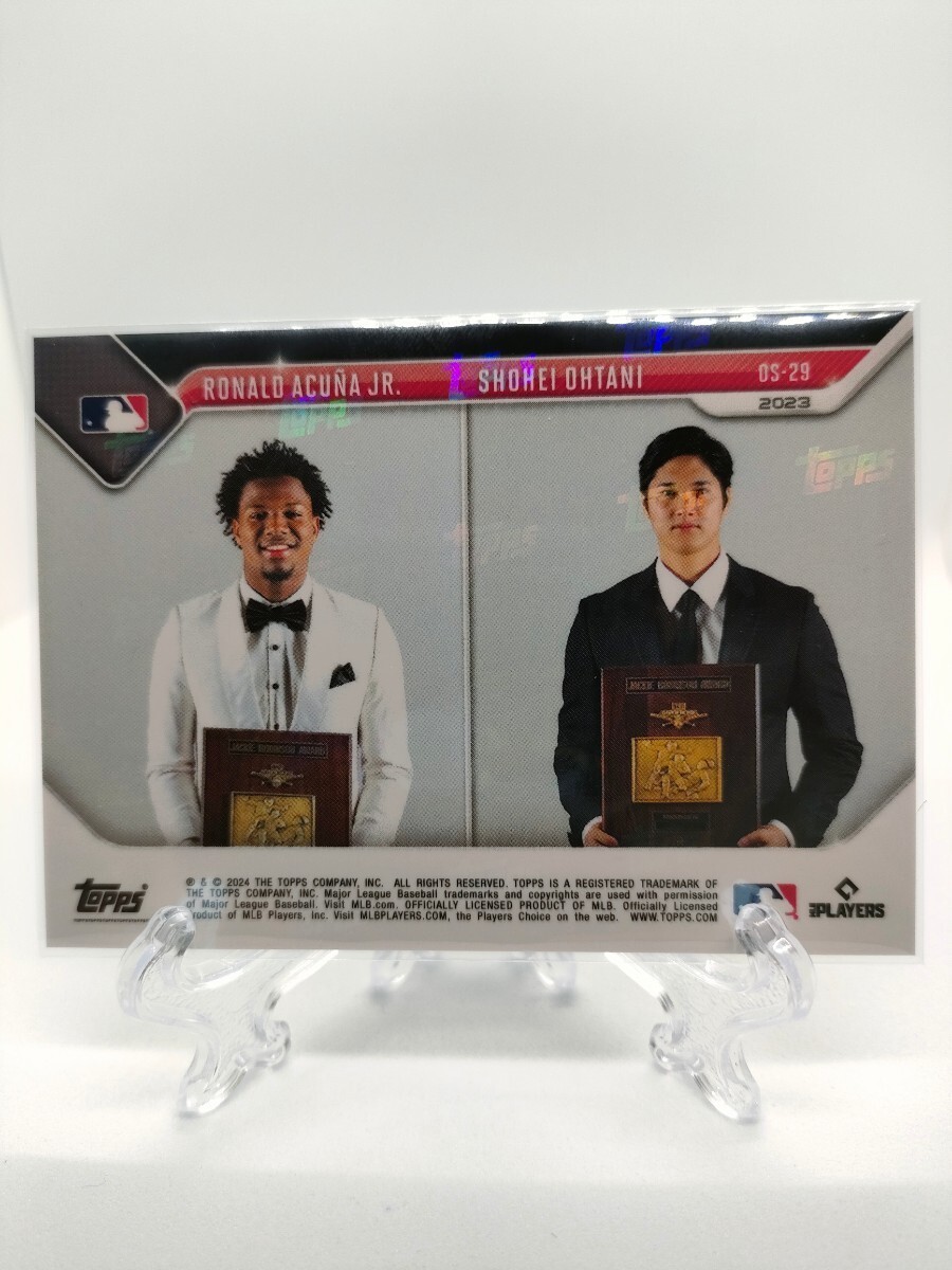 日本代購代標第一品牌【樂淘letao】－【新品同様】Topps Now 大谷翔平／アクーニャJr. 2023年MVP表彰式