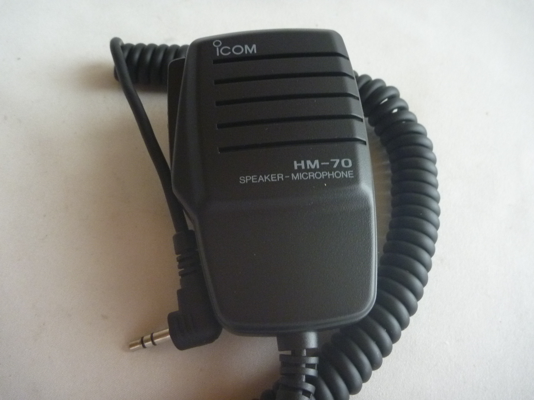 Yahoo!オークション - アイコム HM－70 スピーカーマイク 未使用品