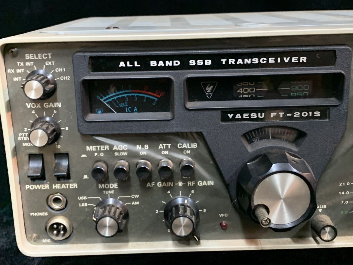 Yahoo!オークション - 攸94） YAESU 八重洲無線 ヤエス FT-201S アマチ...
