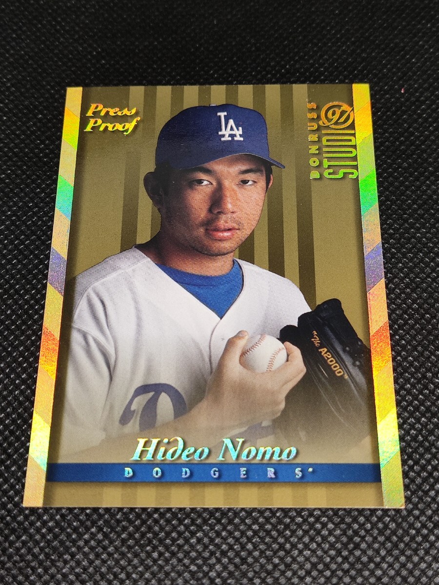 日本代購代標第一品牌【樂淘letao】－1997 DUNRUSS STUDIO PRESS PROOF GOLD HIDEO NOMO 野茂 英雄