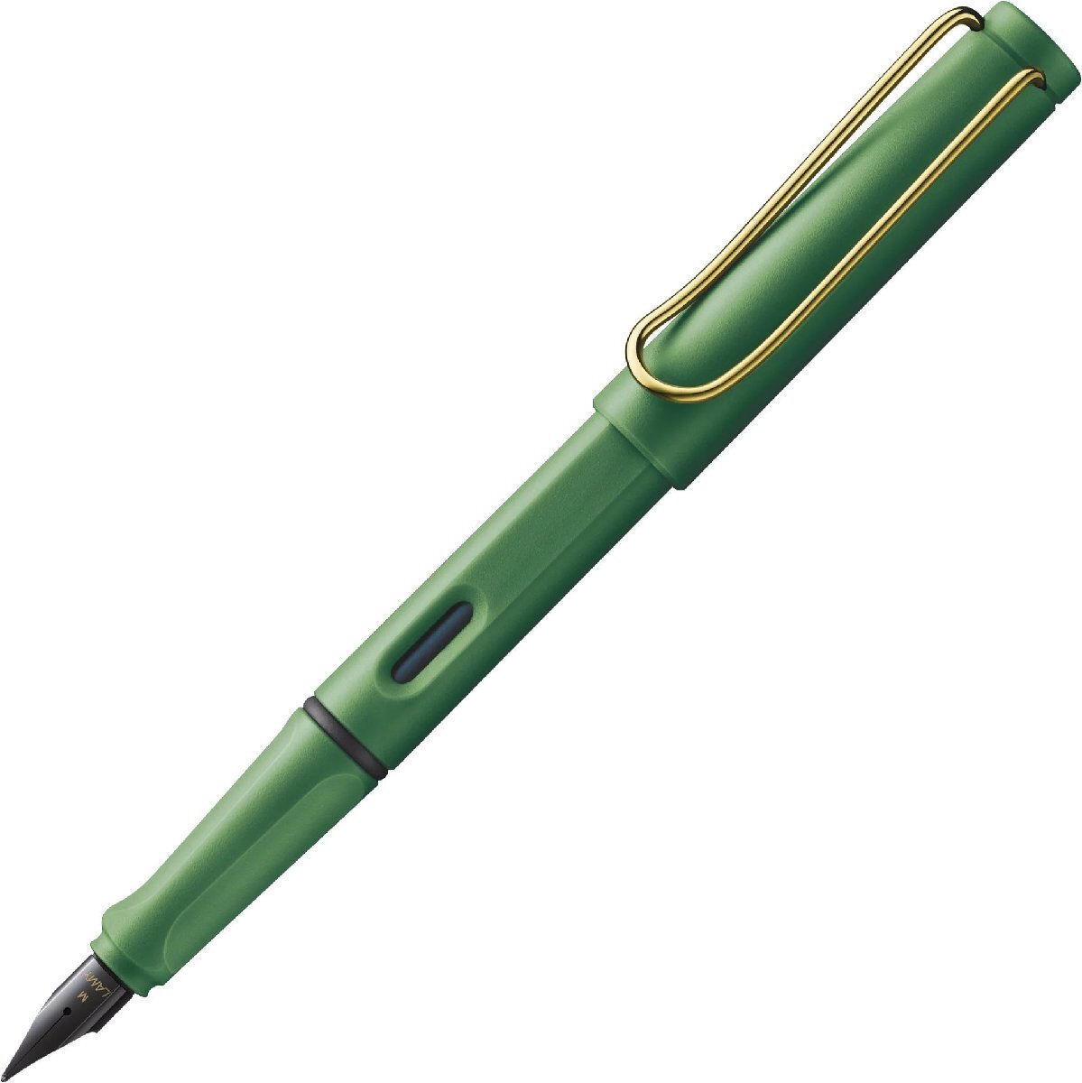 日本代購代標第一品牌【樂淘letao】－LAMY ラミー SAFARI 万年筆 field green gold clip (EF 極細)数量限定