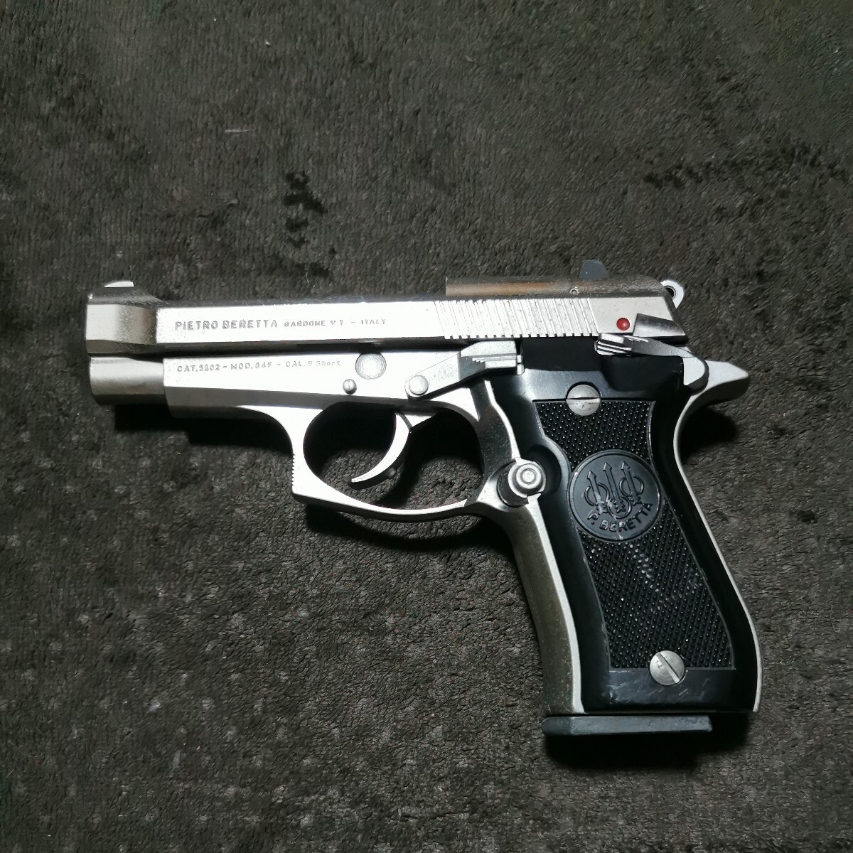 Yahoo!オークション - 【動作確認済】 WA M84 ガスブローバック シルバ...