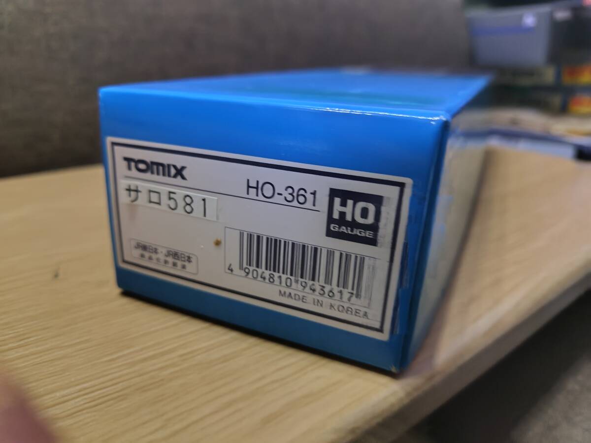 Yahoo!オークション - HO TOMIX(トミックス) 583系 サロ581 HO-360 青...