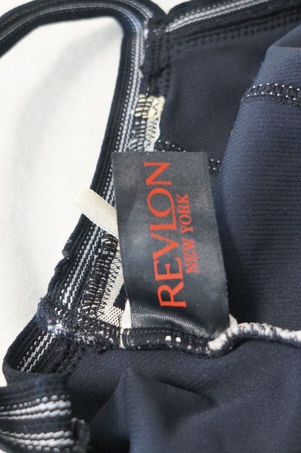 Yahoo!オークション - REVLONのブラックハイレグレオタード/スポーツ...