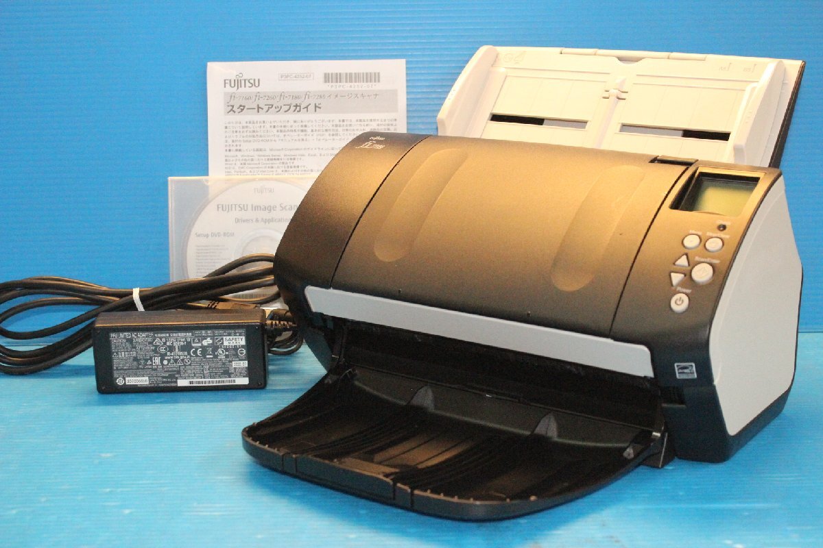 Yahoo!オークション - A4高速カラースキャナー FUJITSU Image Scanner ...