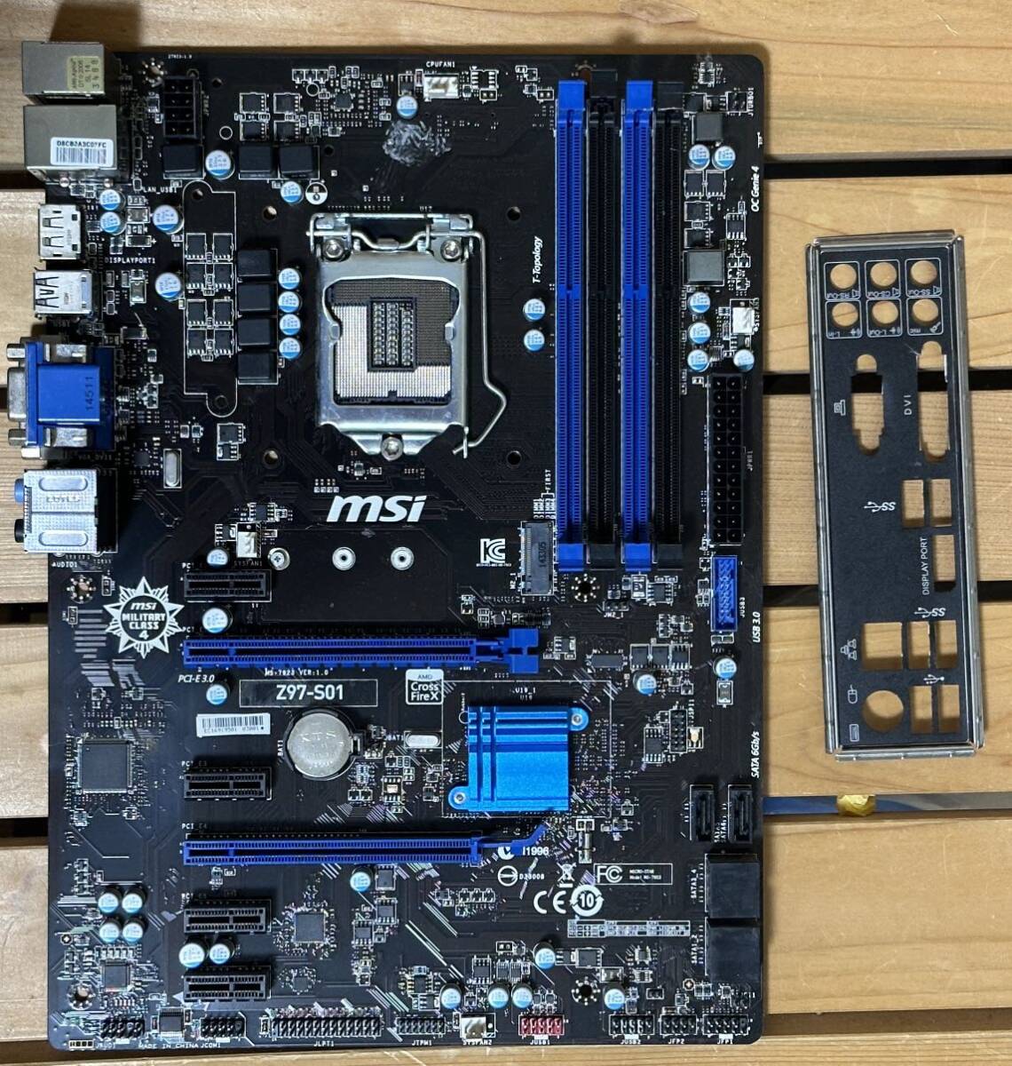 Yahoo!オークション - MSI Z97-S01 LGA1150 マザーボード