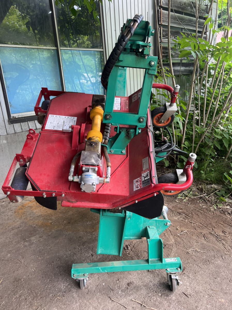 Yahoo!オークション - 三陽機器 草刈機 ツインモアー ZM-3708 アーム式...