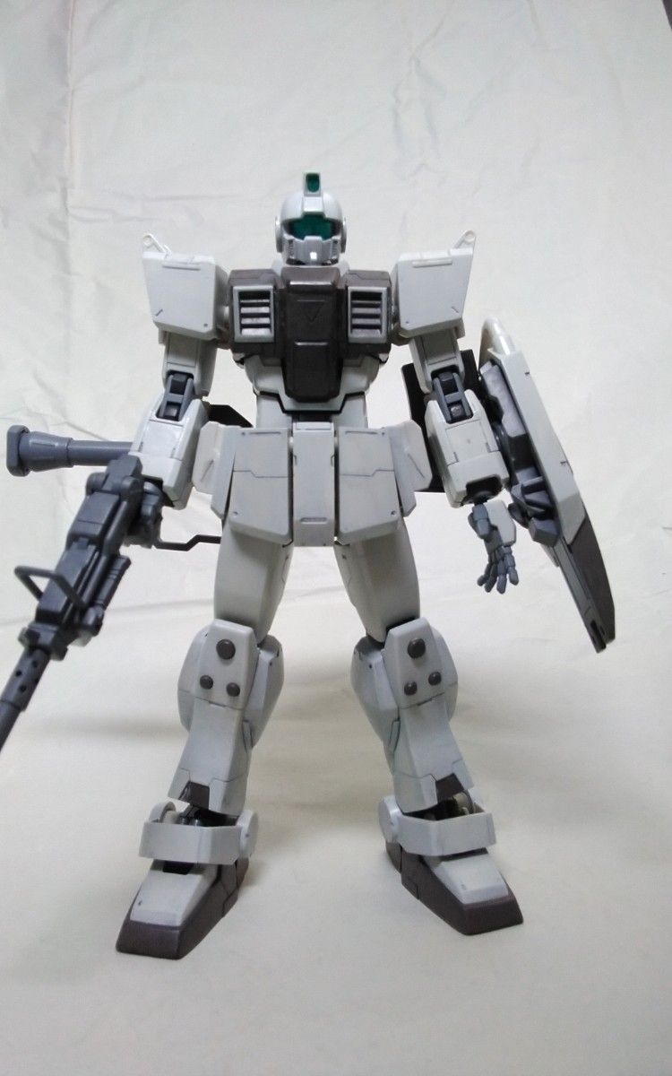HGUC 1/144 陸戦型ジム 塗装済 完成品 ジオラマ|完成品 HGUC 1/144 陸戦型ジム 塗装済 完成品 ジオラマ|完成品