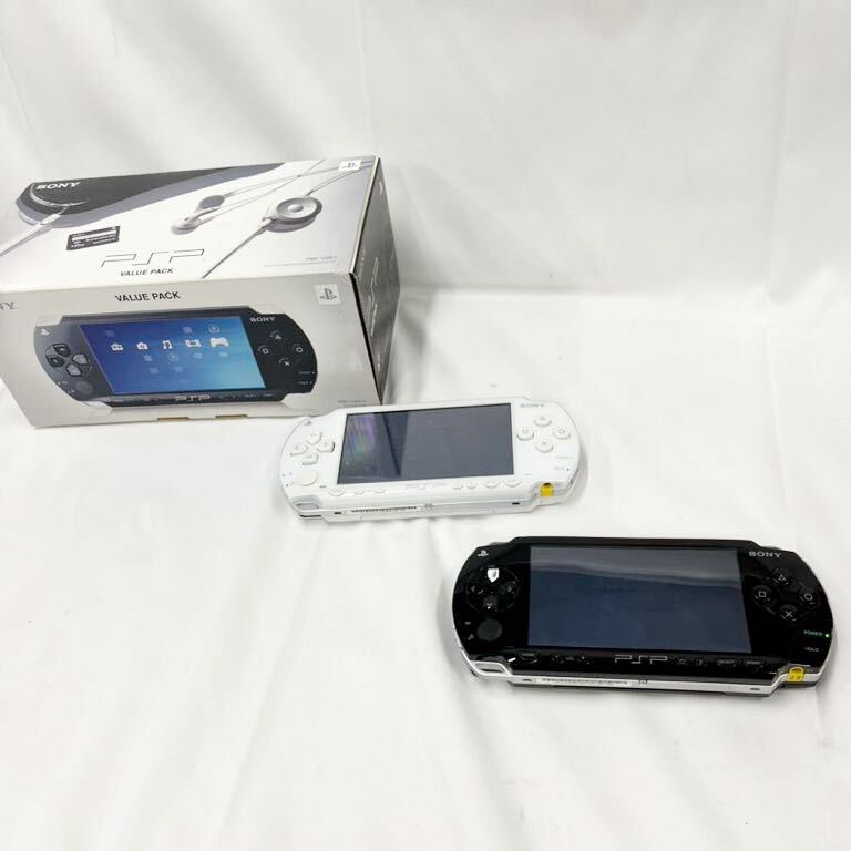Yahoo!オークション - ②SONY PSP1000 2台おまとめ 動作確認済み 付属...