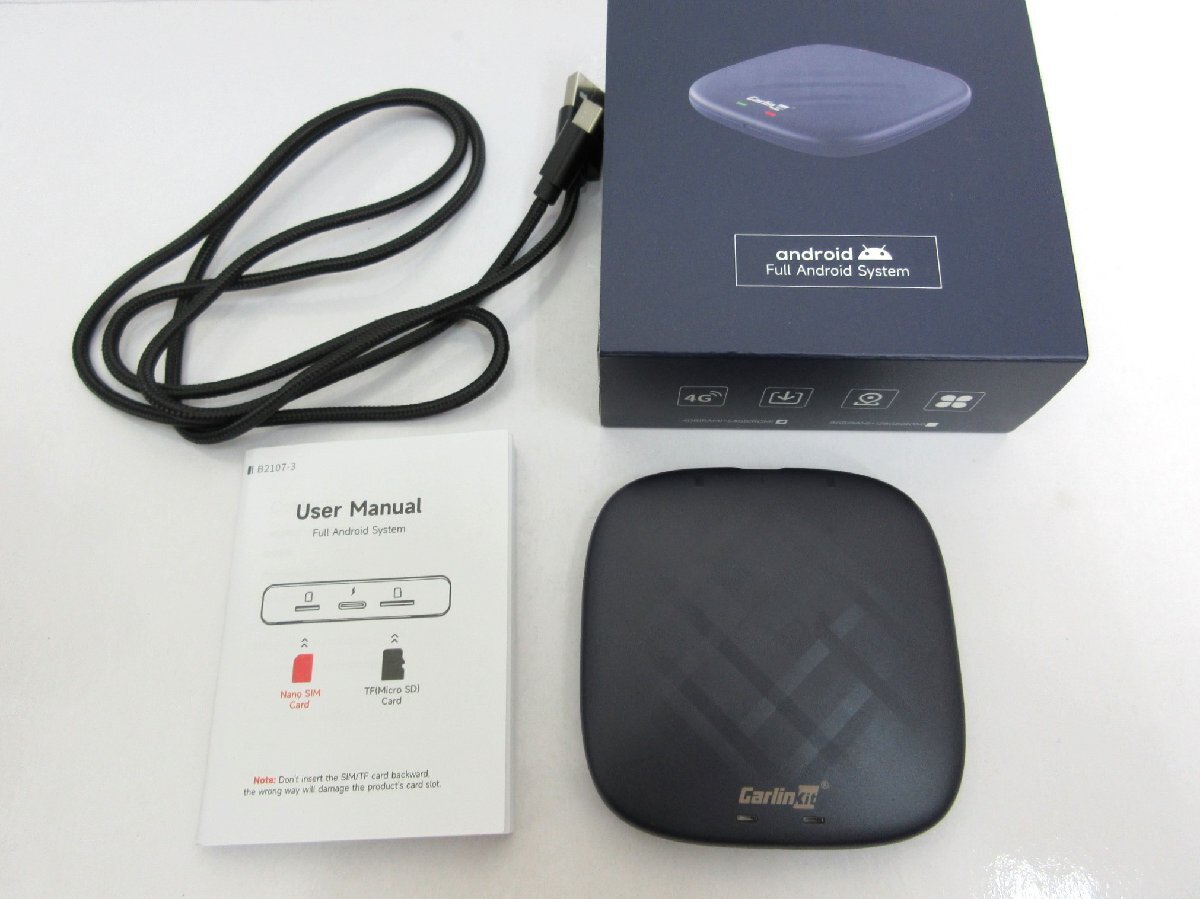 Carlinkit CPC200-Tbox 4GB RAM +64GB ROM Full Android System 通電のみ確認/ /(その他)｜売買されたオークション情報、yahooの ...