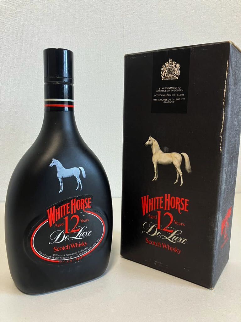 WHITE HORSE 12years Deluxe ホワイトホース スコッチウイスキー 12年 43% 750ml(スコッチ)｜売買されたオークション情報、yahooの商品情報をアーカイブ ...